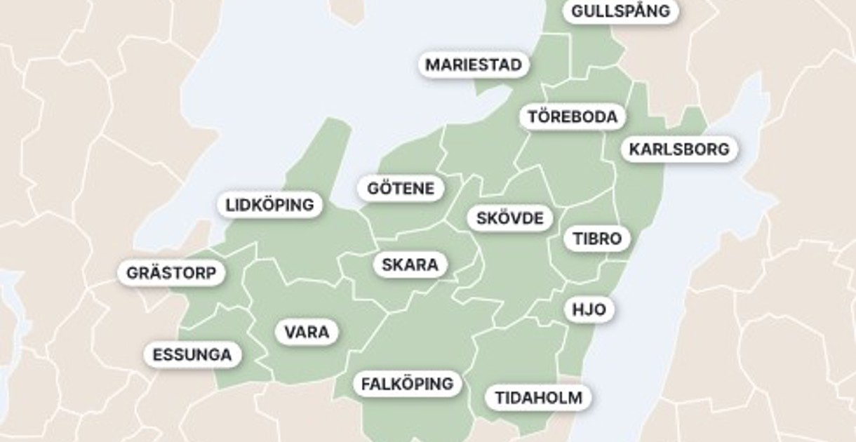 Kommuner i Skaraborg